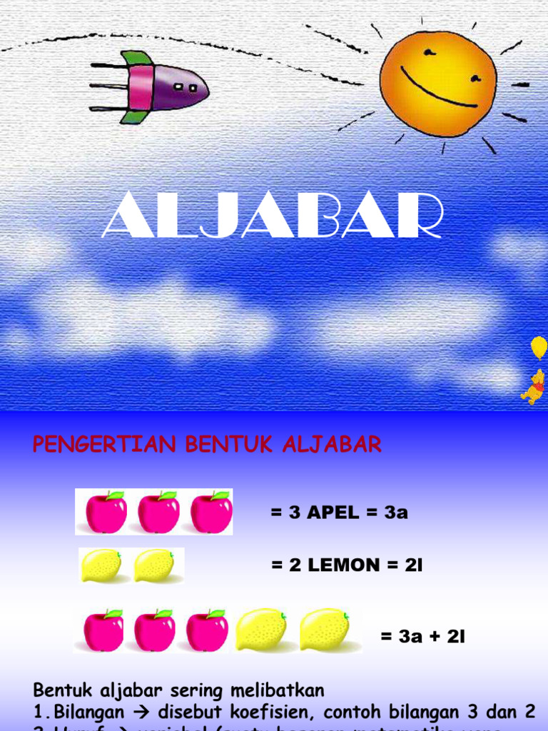 Pengertian Suku dan Suku Sejenis Aljabar | PDF