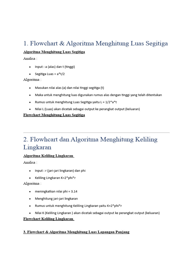 Tugas Flowchart | PDF