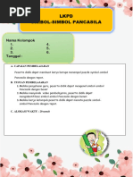 RINGKASAN MATERI Dan LKPD PPKN Simbol Dan Makna Sila Pancasila | PDF