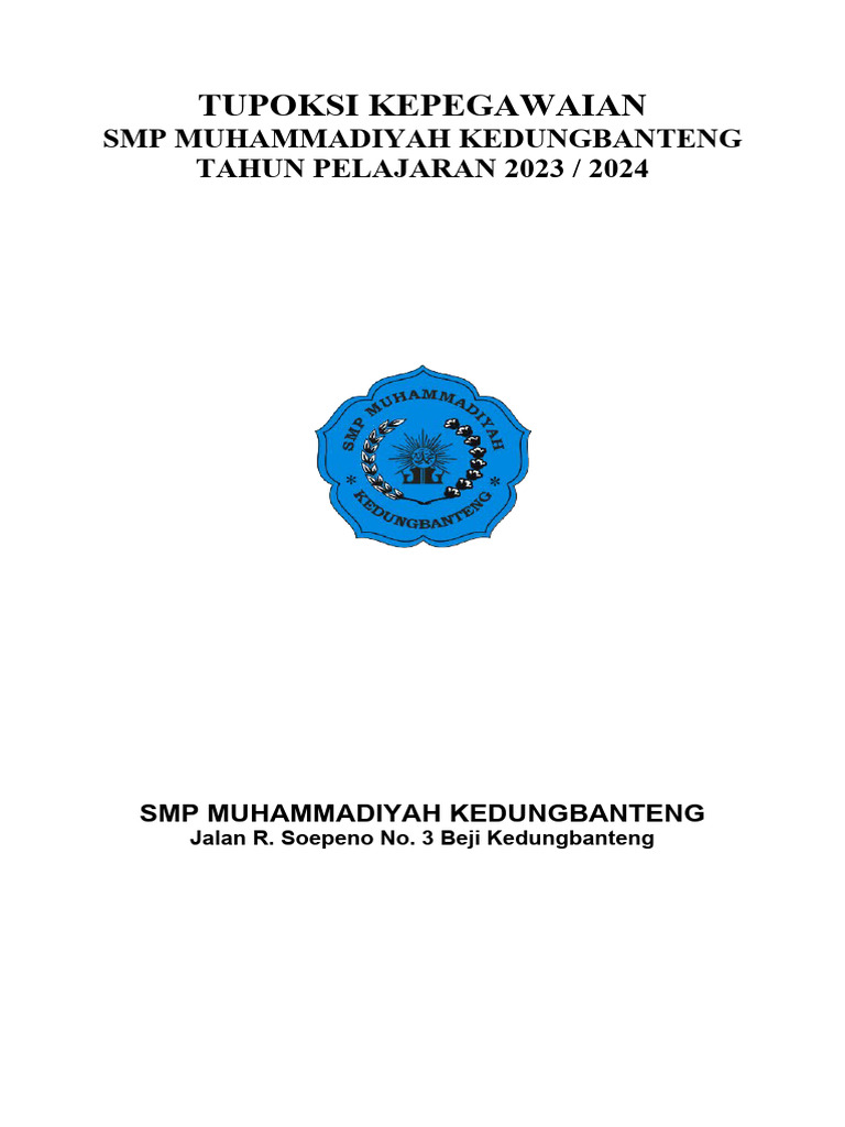 Tupoksi Tendik | PDF