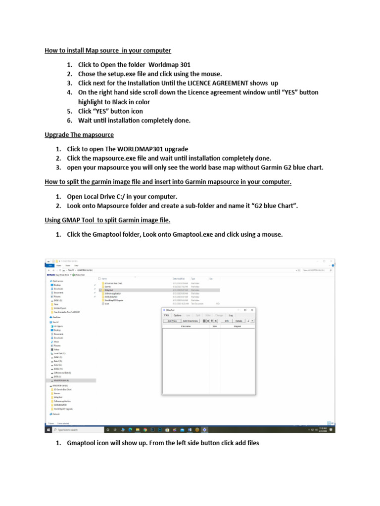 How To Install Map Source in Your Computer | Download Free PDF | Computer File | Icon (Computing)