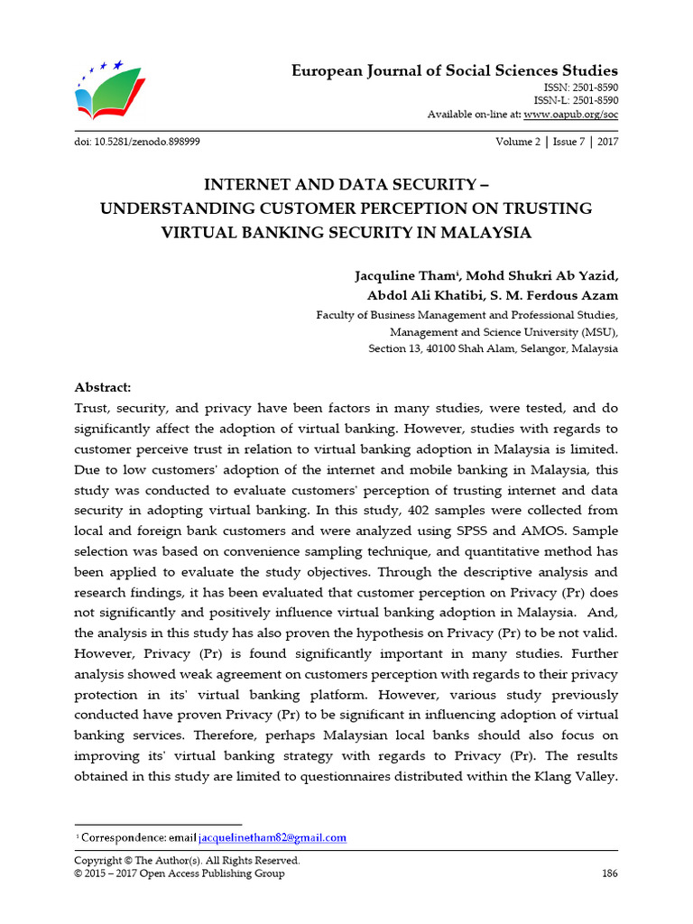 Trust Security and Privacy | PDF | Science