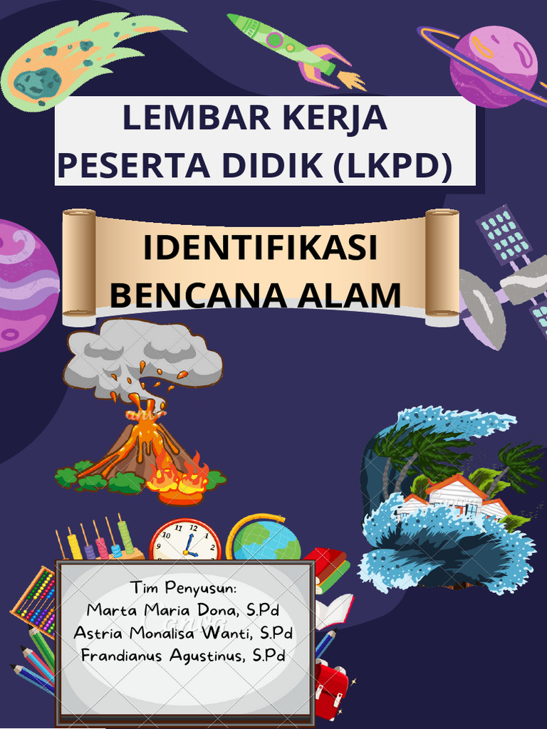 LKPD Bencana Alam | PDF