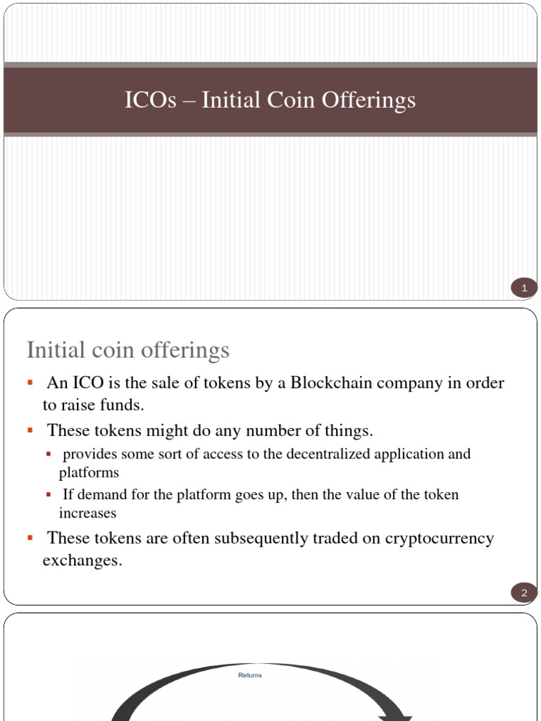 09 - BCT - ICOs & Evolution | PDF | Cryptocurrency | Business