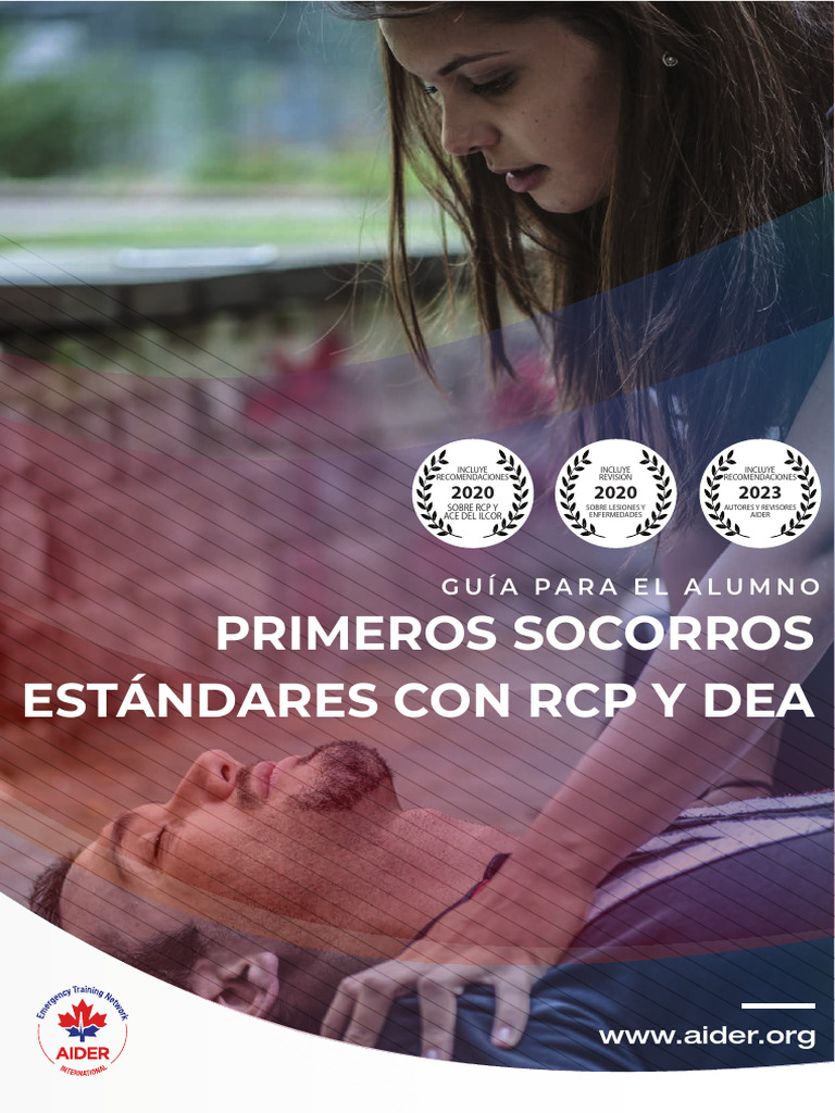 Guía Para El Alumno de Primeros Socorros Estándares Con RCP y DEA | PDF | Reanimación ...