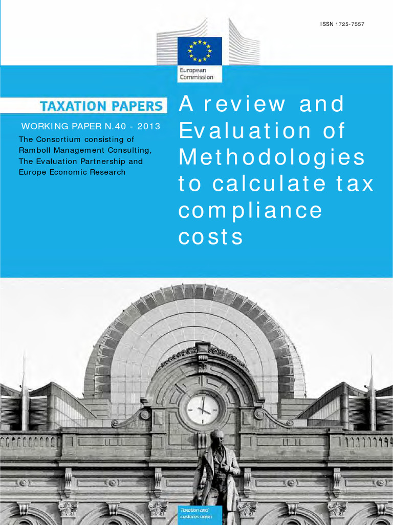 A Review and Evaluation of Methodologies To Calculate Tax Compliance ...