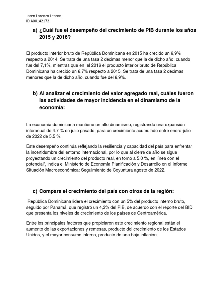Actividad 1 Unidad 1 Economia 11 | PDF | Finanzas y dinero | Política