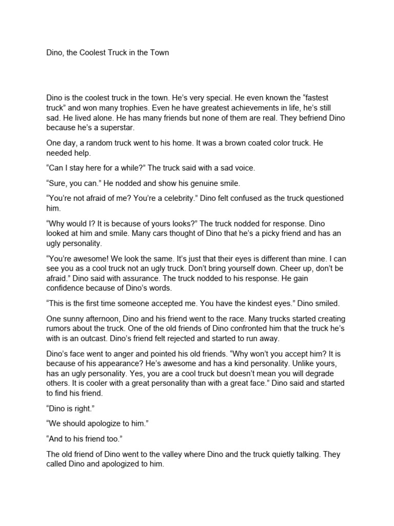 Dino, Children Book | PDF