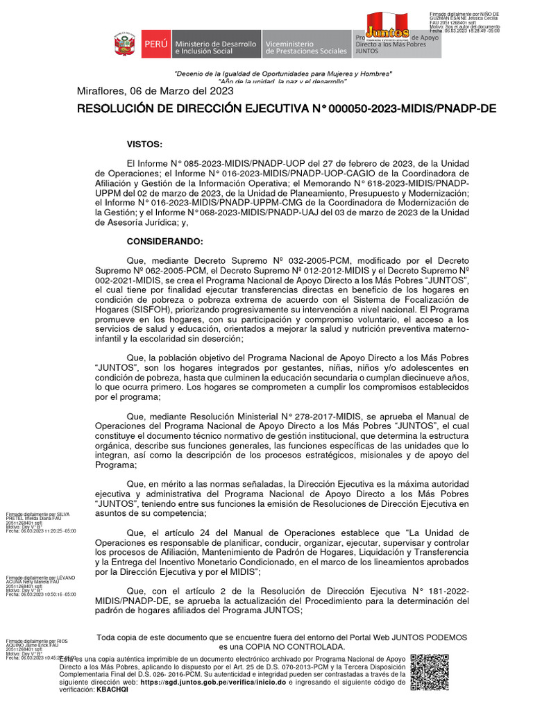 UOP AFI P04 V5 050 2023 Determinacion PHA | PDF