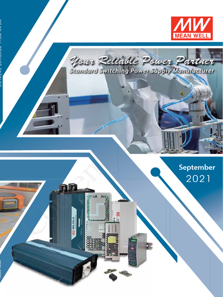 Mean Well Power Supply Catalog 2021 | PDF | Power Engineering ...