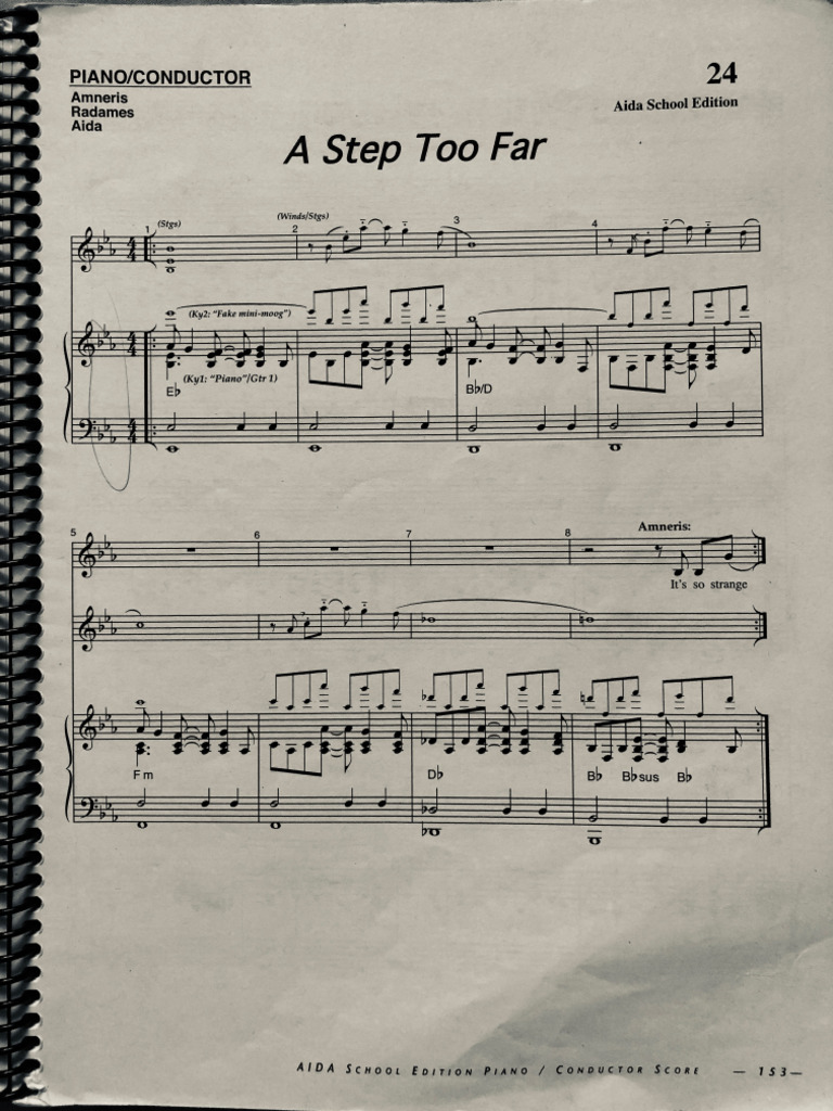 Aida - A Step Too Far | PDF