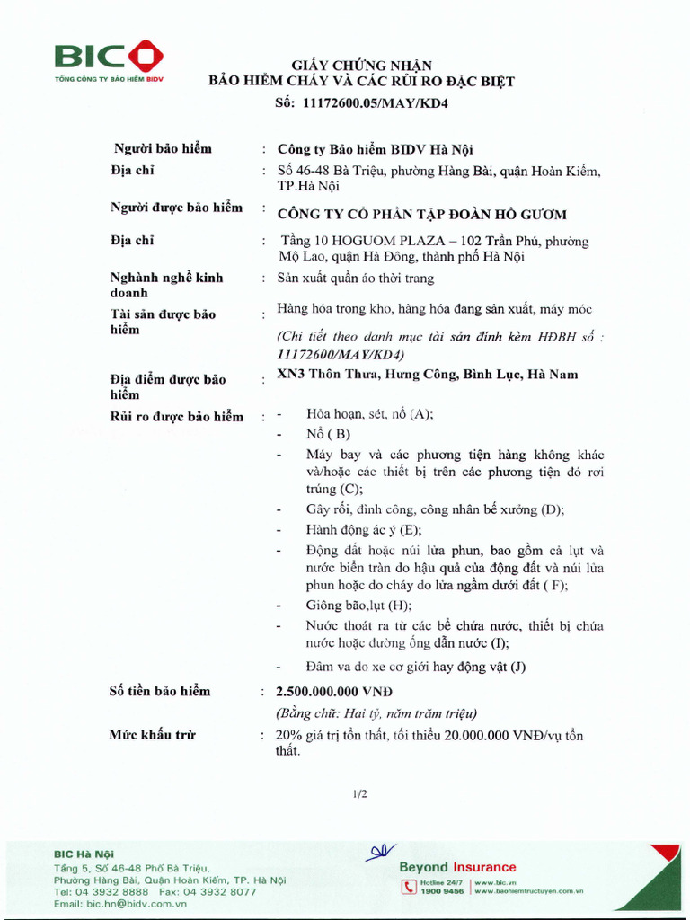 XN3 - Thôn Thưa - Hưng Công - Bình L C - Hà Nam | PDF