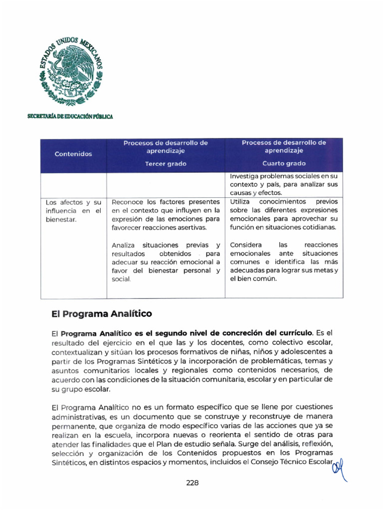 Programa Sintético | PDF