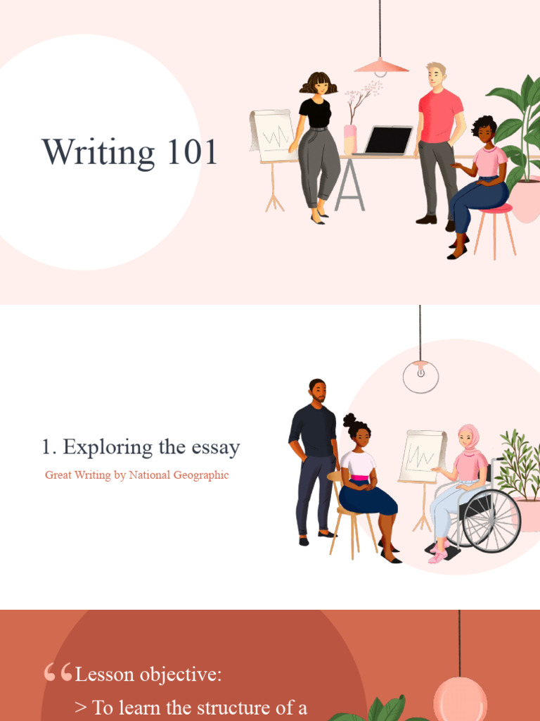Writing 101 - Exploring The Essay | PDF