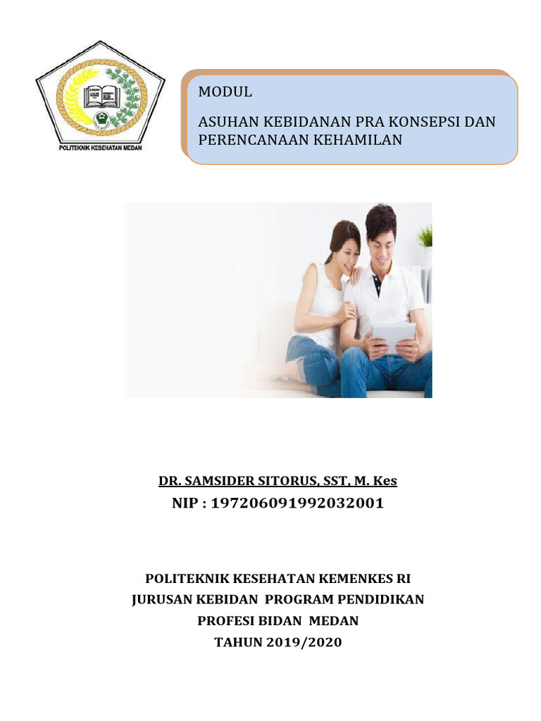 Modul Pra Konsepsi Dan Perencanaan Kehamilan Angkatan I 1 | PDF ...