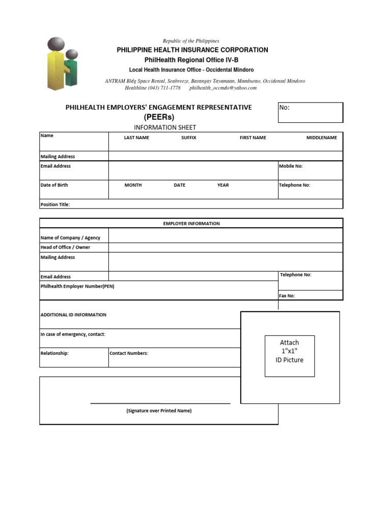 Peerinformationsheet | PDF