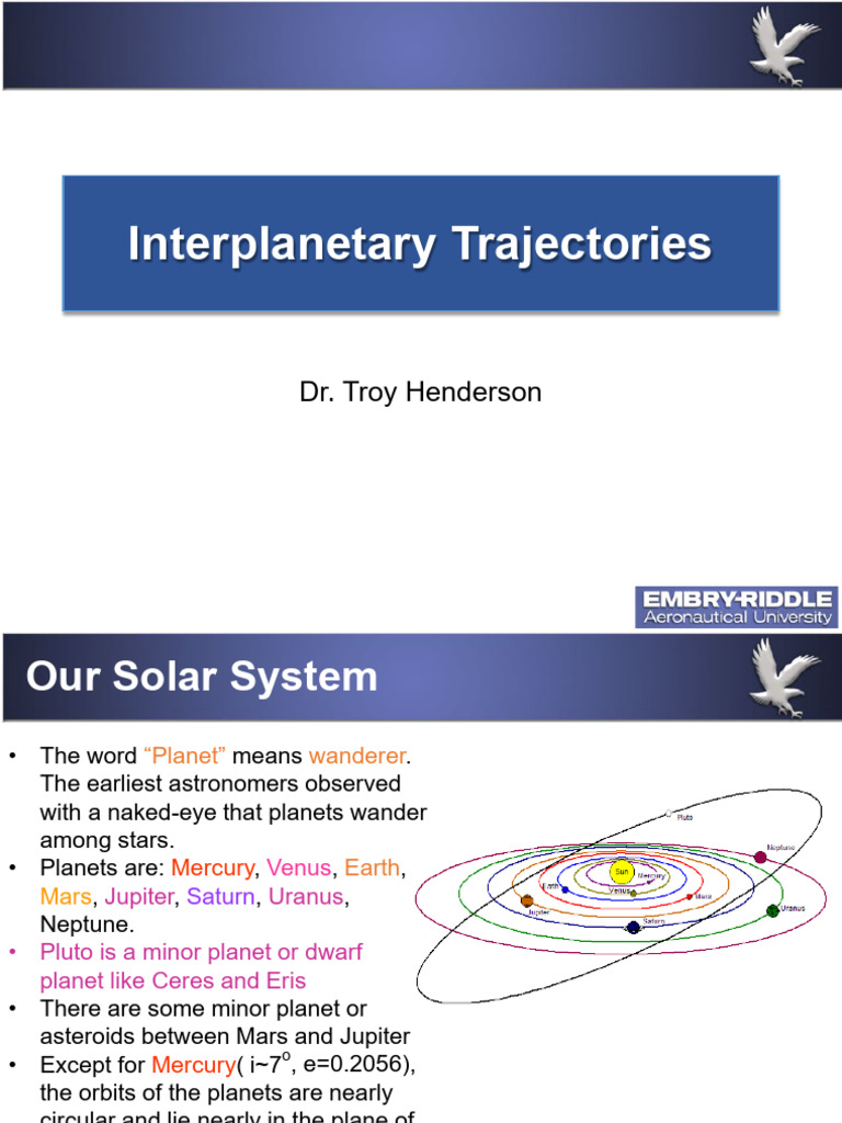 Space Travel & Planetary Orbits | PDF | Planets | Gravity Assist