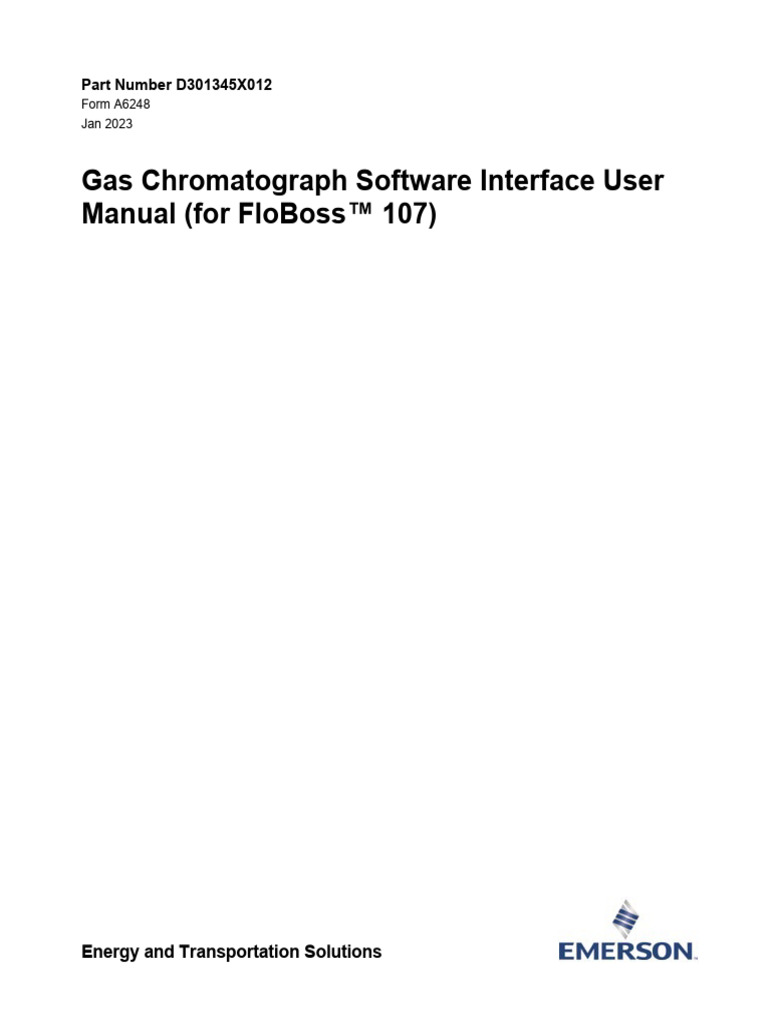 Gas Chromatograph Software Interface Manual en 133142 | PDF