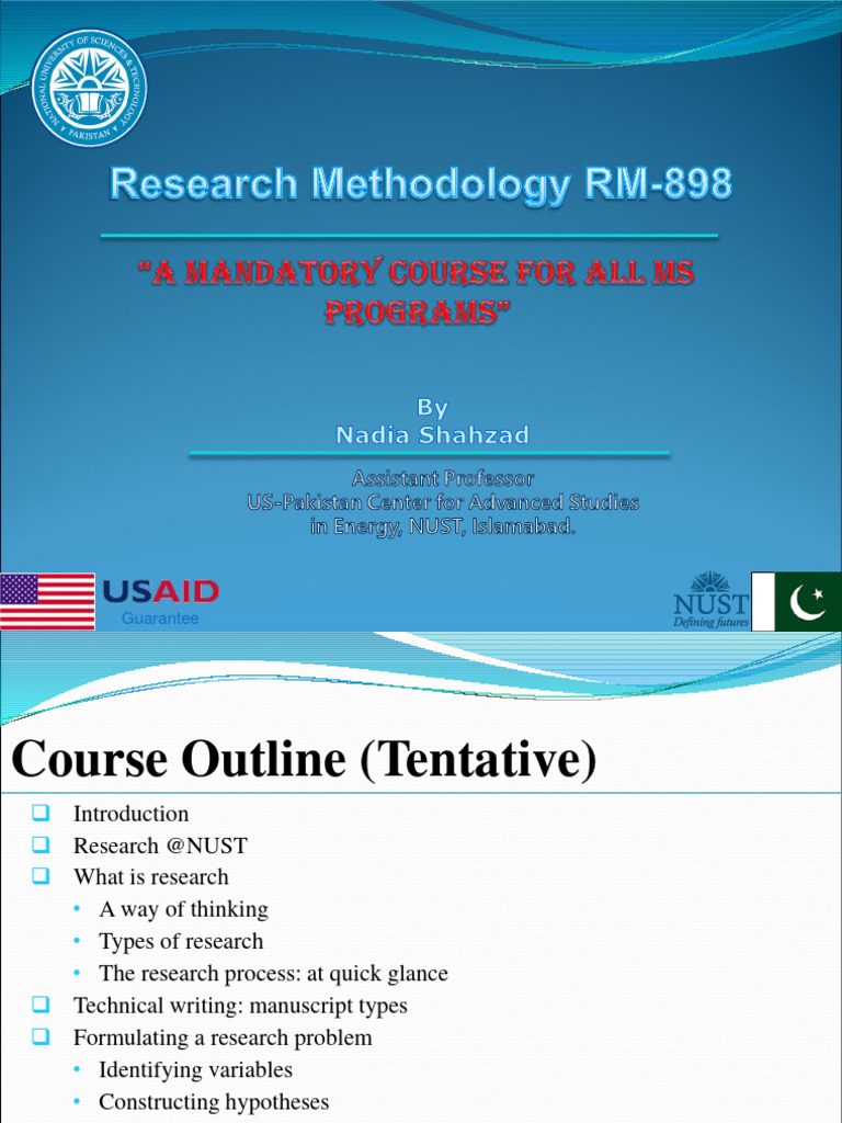 RM Introduction | PDF | Theory | Thesis