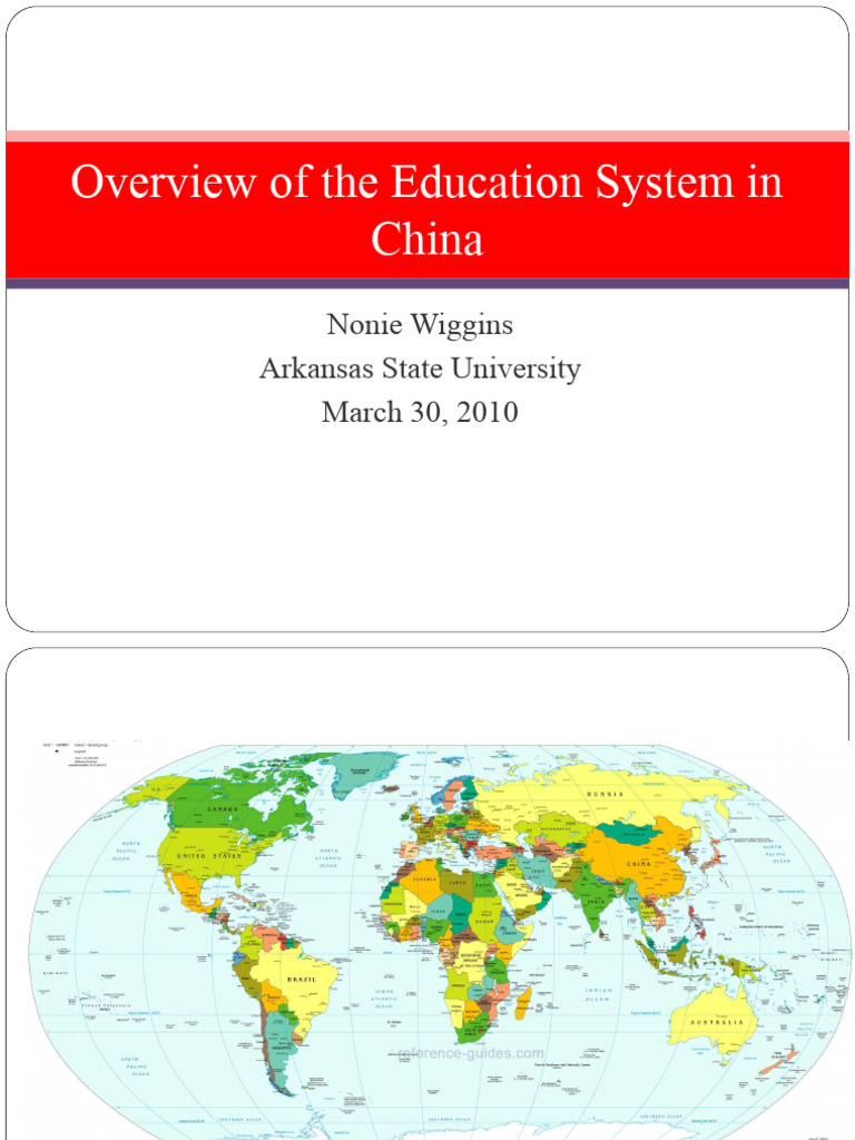 Overview of The Education System in China | PDF | Schools | Vocational ...