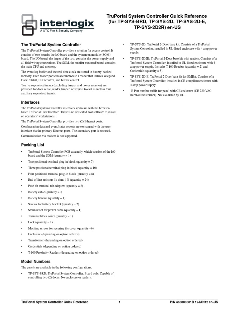 TP Sys 2d Manual | PDF | Mains Electricity | Relay