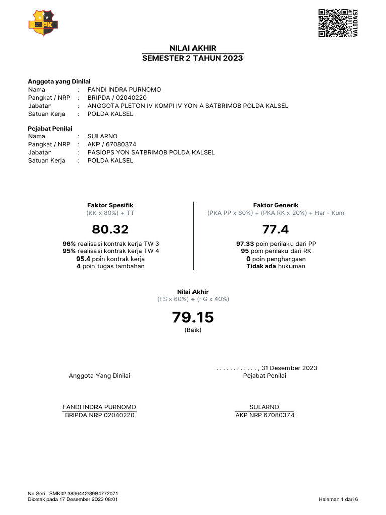 Bripda Fandi I | PDF