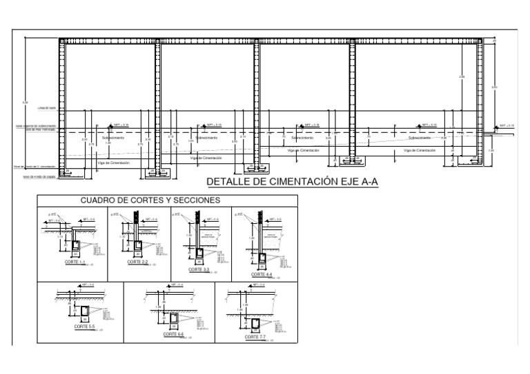 Planos Estructurales para Casas con Columnas | PDF