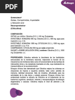 Bula Histaprin Inyectable | PDF | Especialidades Medicas | Medicina