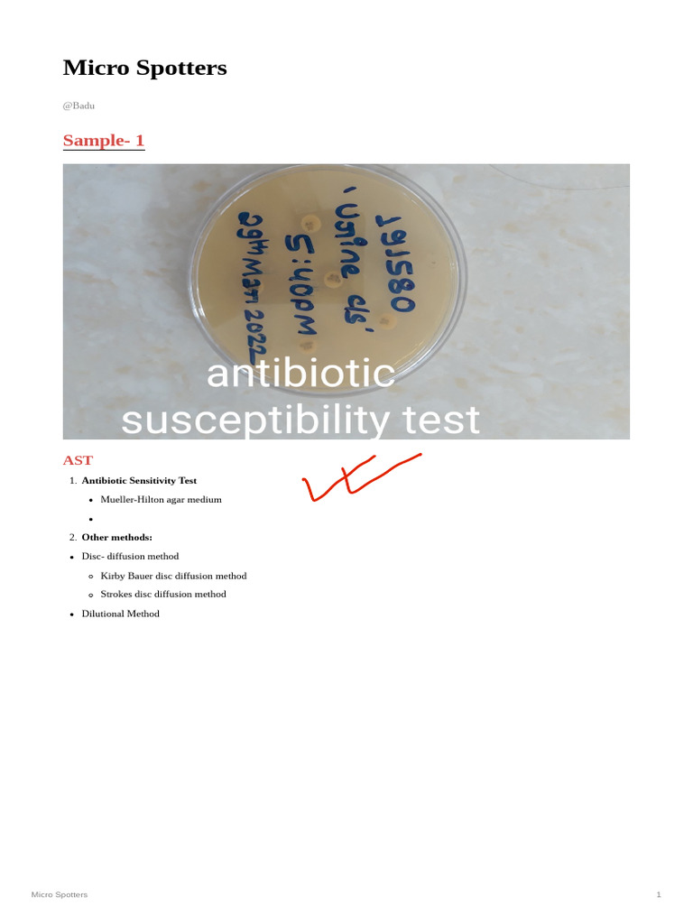 Micro Spotters@JRB | PDF | Escherichia Coli | Infection
