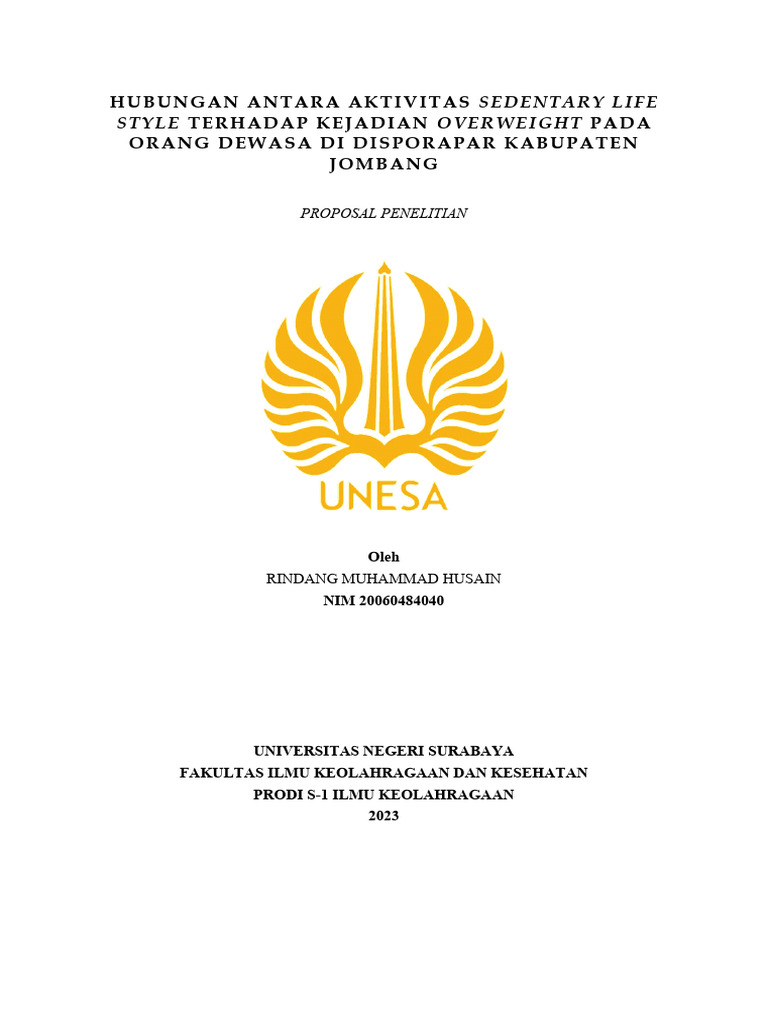 Proposal Penelitian Rindang M H - 040 | PDF