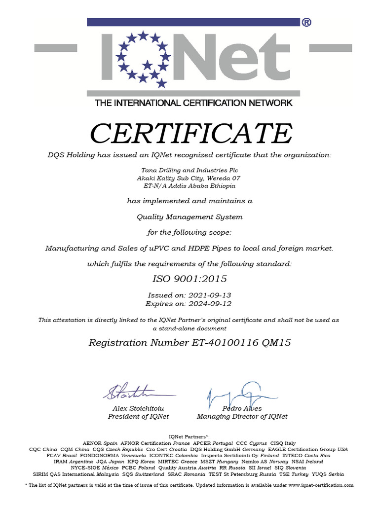 QM15 IQNet | PDF | Business Process | Quality