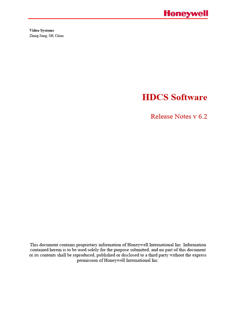 Honeywell Setup For ACS | PDF