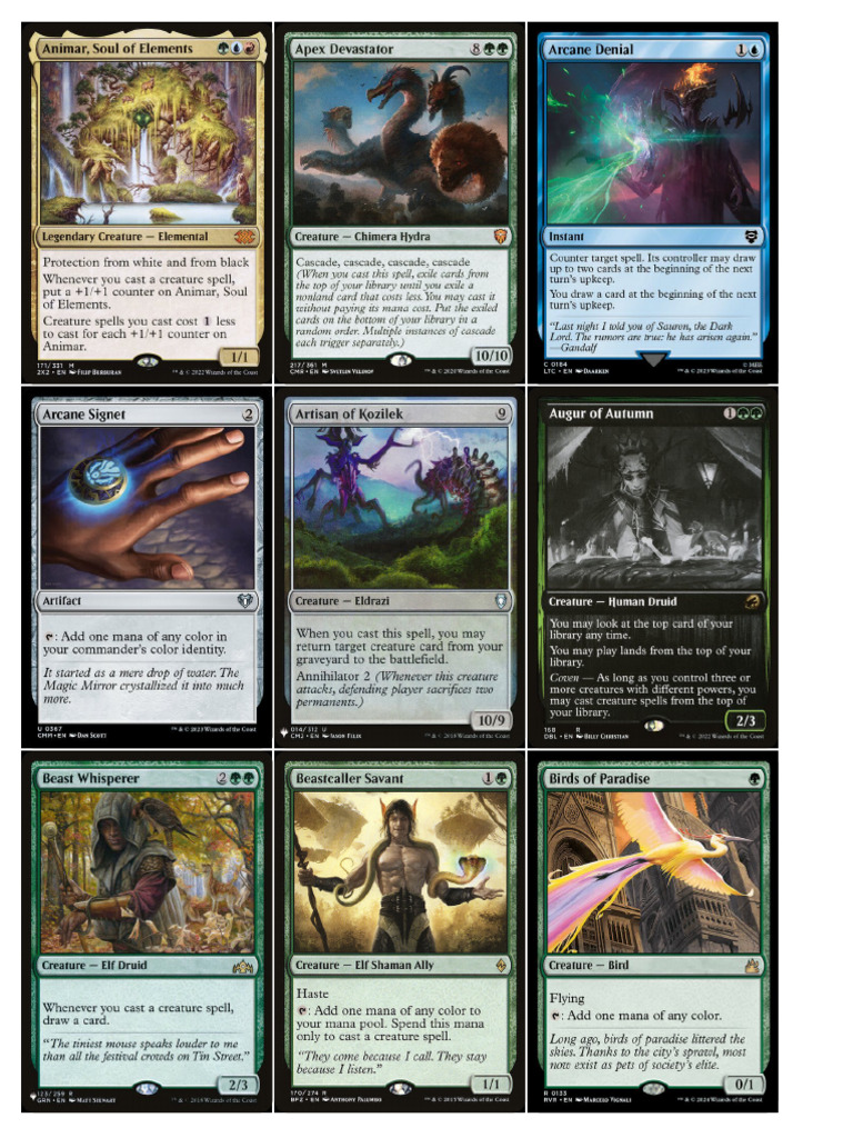 MTG Print Playcie 1 | PDF