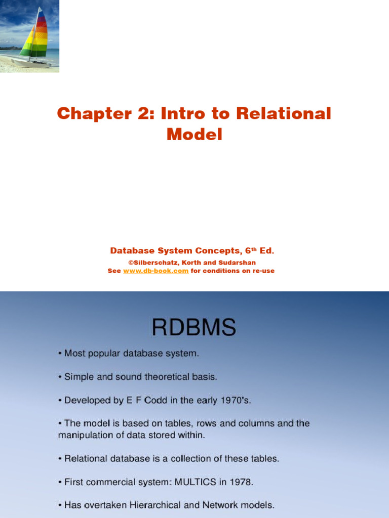 Rdbms | PDF | Relational Model | Relational Database
