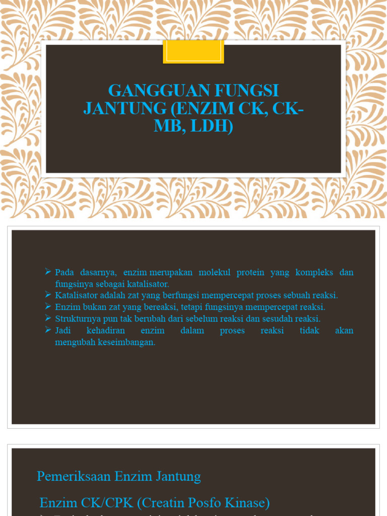 Enzim Jantung | PDF | Pengembangan Diri | Sains & Matematika