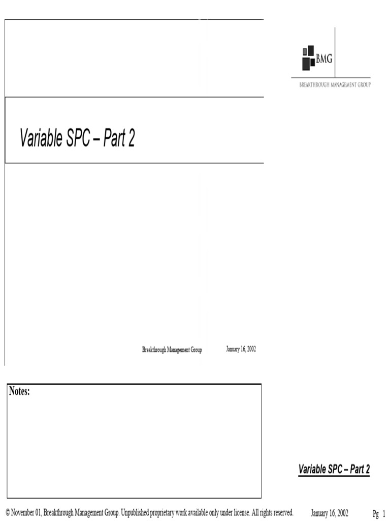 7 spc2 | PDF | Standard Deviation | Statistics