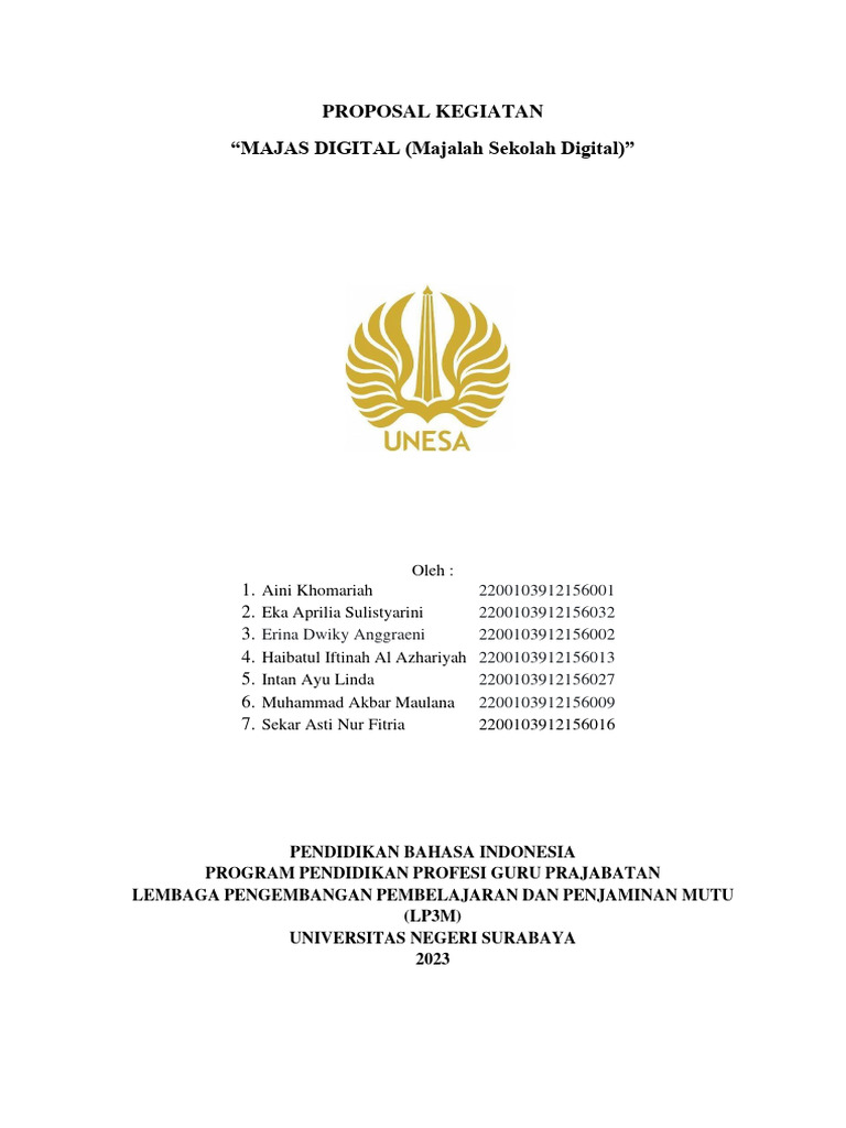 Proposal Kegiatan PK Ii-Kel 2 | PDF