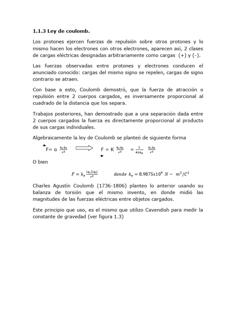 Campos Electricos 1 U1 | PDF