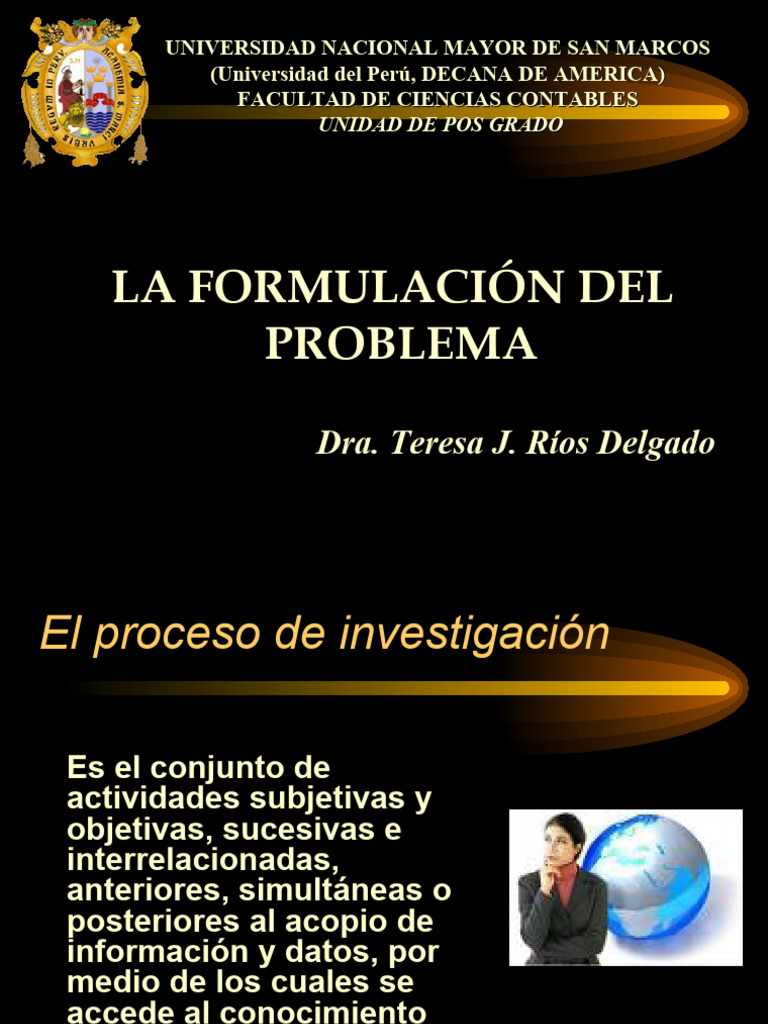 Formulacion Del Problema - Metodologia de Investigacion | PDF ...