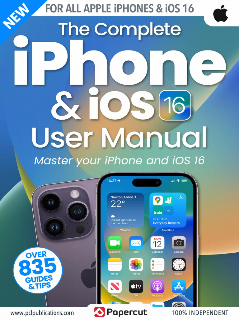 Iphone & IOS 16 Complete Manual - Dec 2023 | PDF