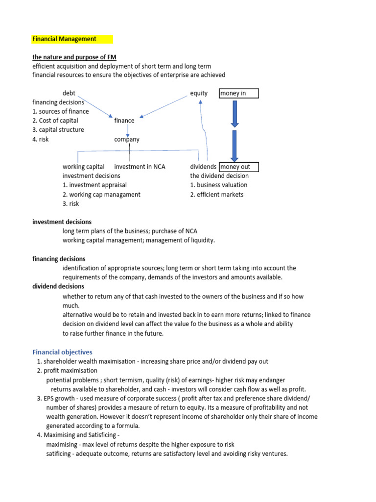 FM Chap 1 | PDF | Dividend | Investing