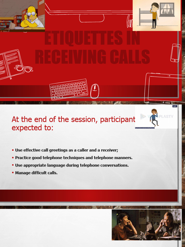 Etiquettes | Download Free PDF | Telephone | Etiquette