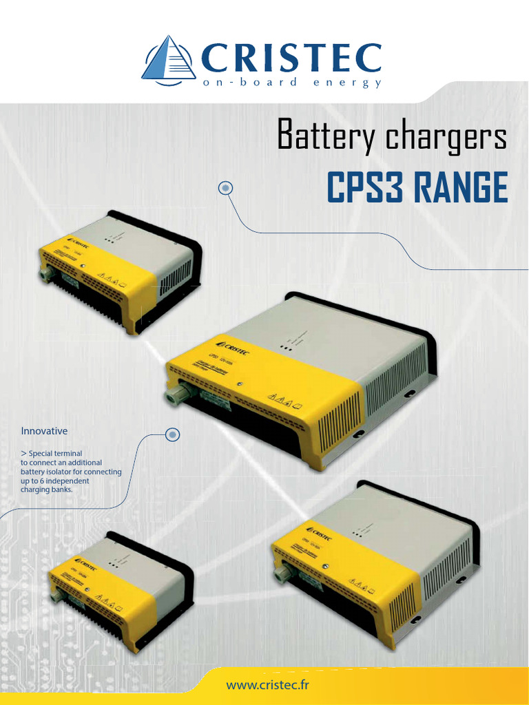 CPS3 Battery Chargers | PDF