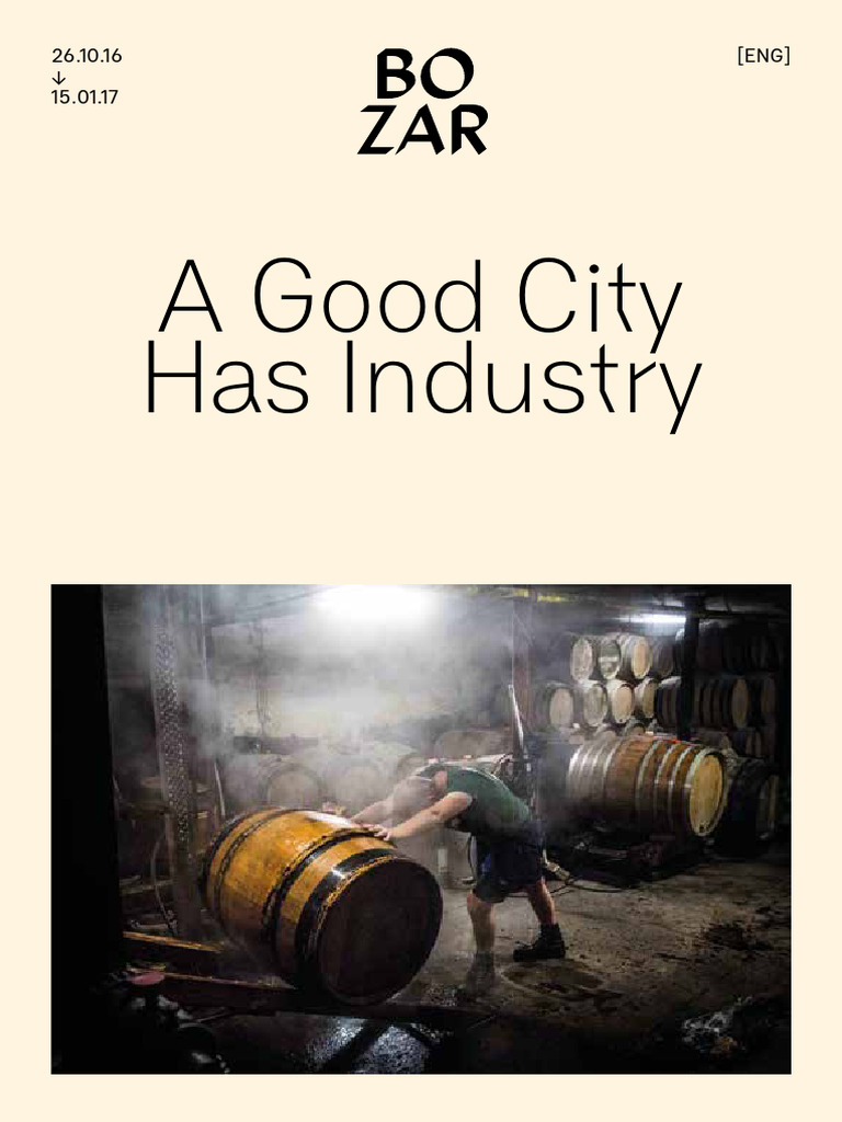 A Good City Has Industry | PDF | Concrete | Brussels