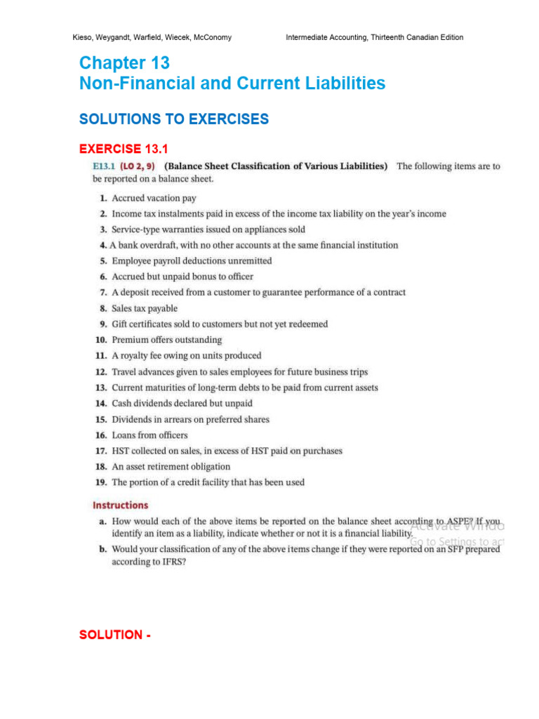 Chapter 13 Practice Questions-Solutions | PDF | Depreciation | Expense