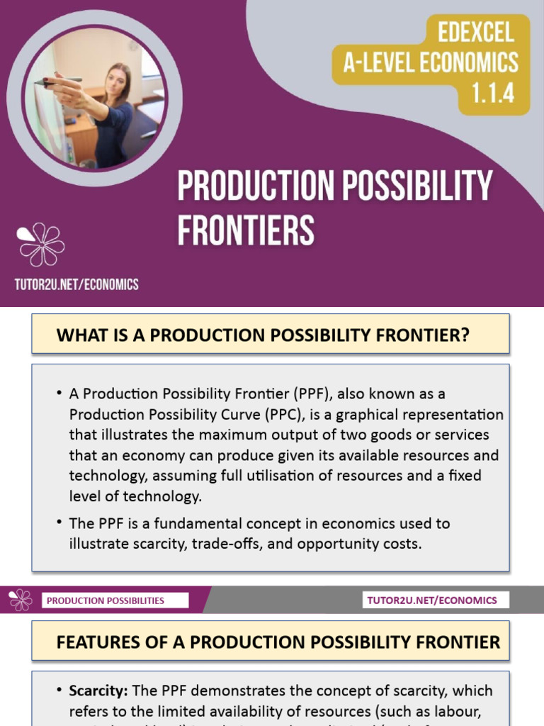 PPF PPT Gclassroom | PDF | Economies | Economics