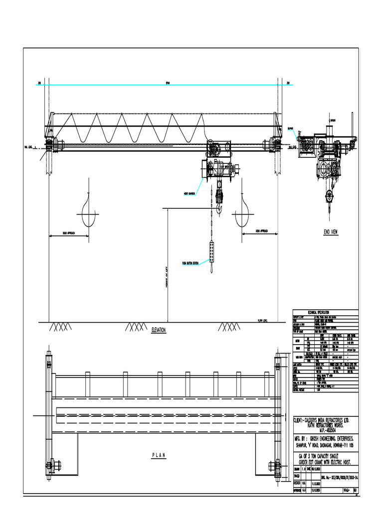 3 Ton Crane-Model | PDF