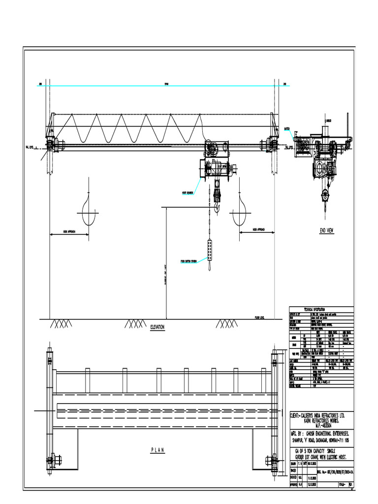 5 Ton Crane-Model | PDF