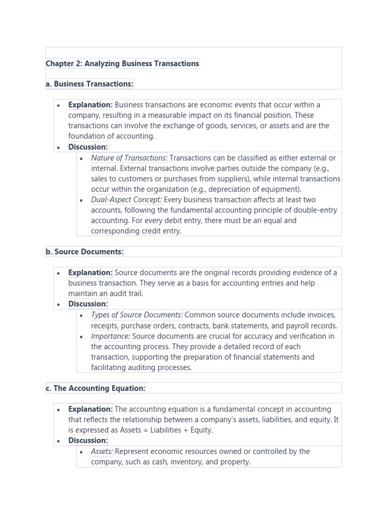 Chapter 2 | Download Free PDF | Debits And Credits | Equity (Finance)
