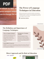 Daforest Techniques Grid Teachit 112456 | PDF | Argument | Cognition